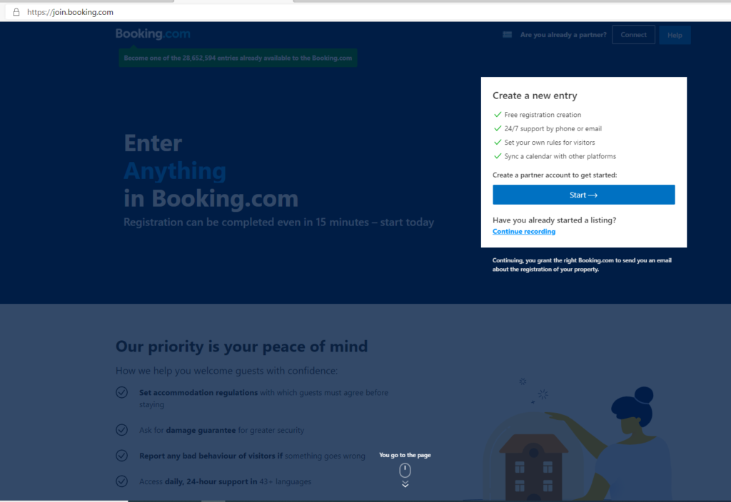 Πώς να δημιουργήσετε μία καταχώριση στην Booking.com - Hosthub