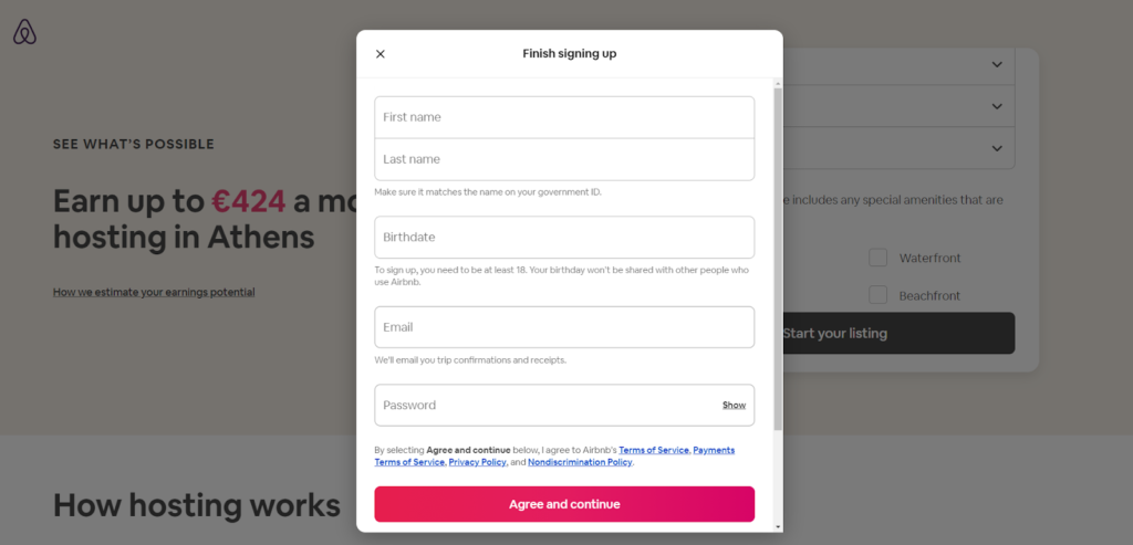 How to create a listing on Airbnb - Hosthub