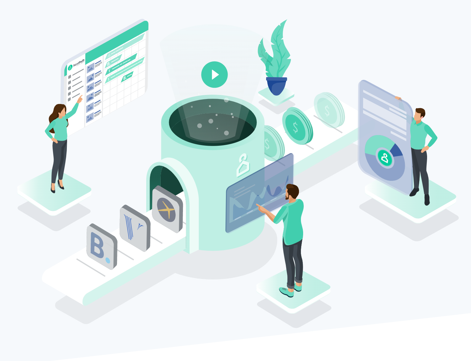 Top #1 rated Property Management Platform in the world - Hosthub