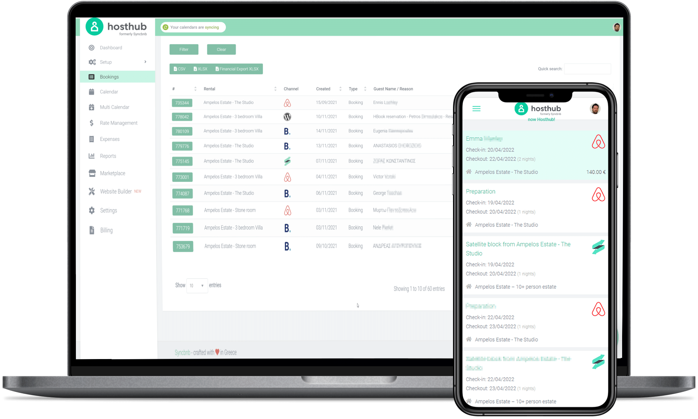 Channel Manager for Vacation Rentals - Hosthub