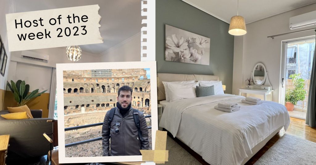 2023, week 23 Aris Lampadarios, Athens, Greece 🇬🇷 - Hosthub