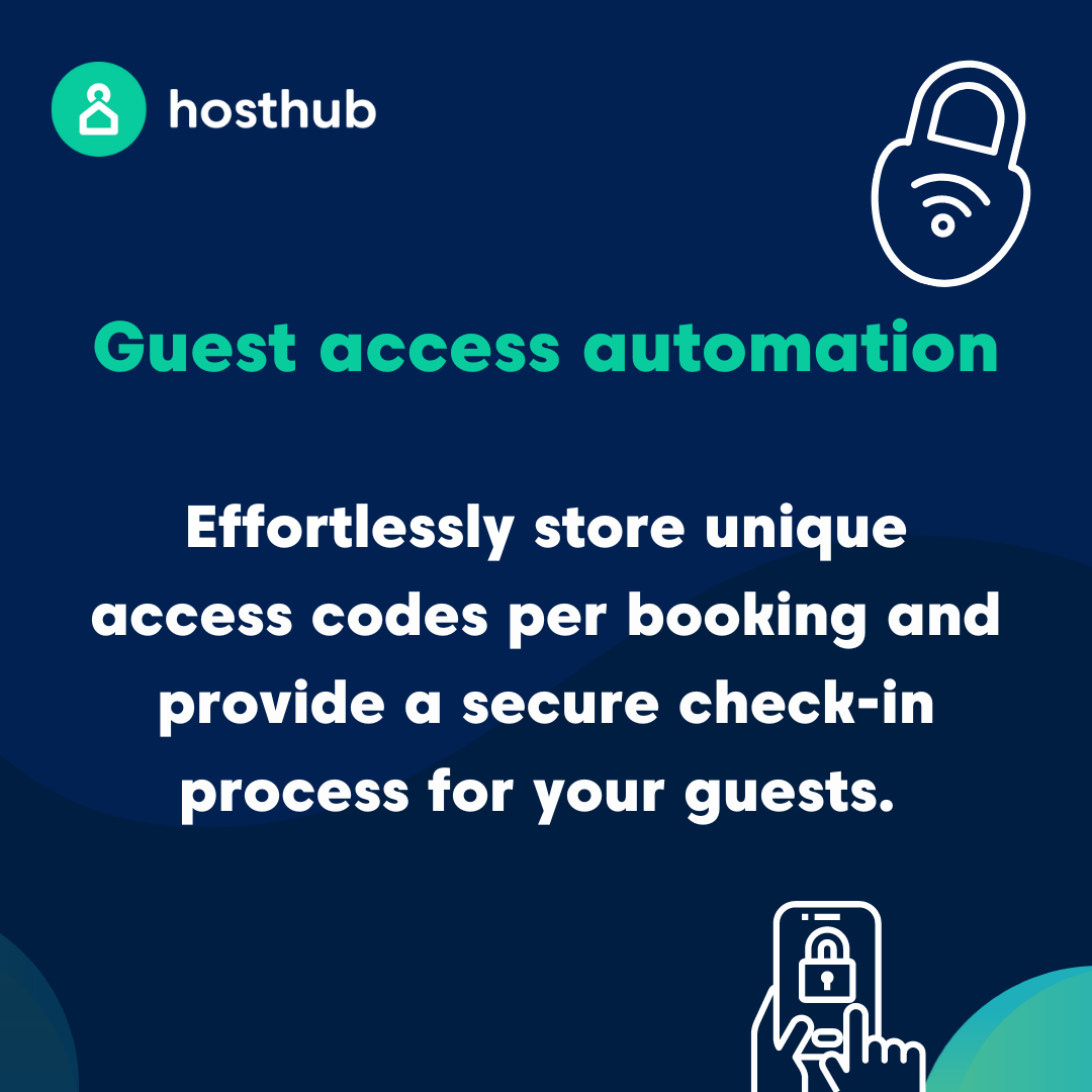 Guest access automation for vacation rentals - Hosthub