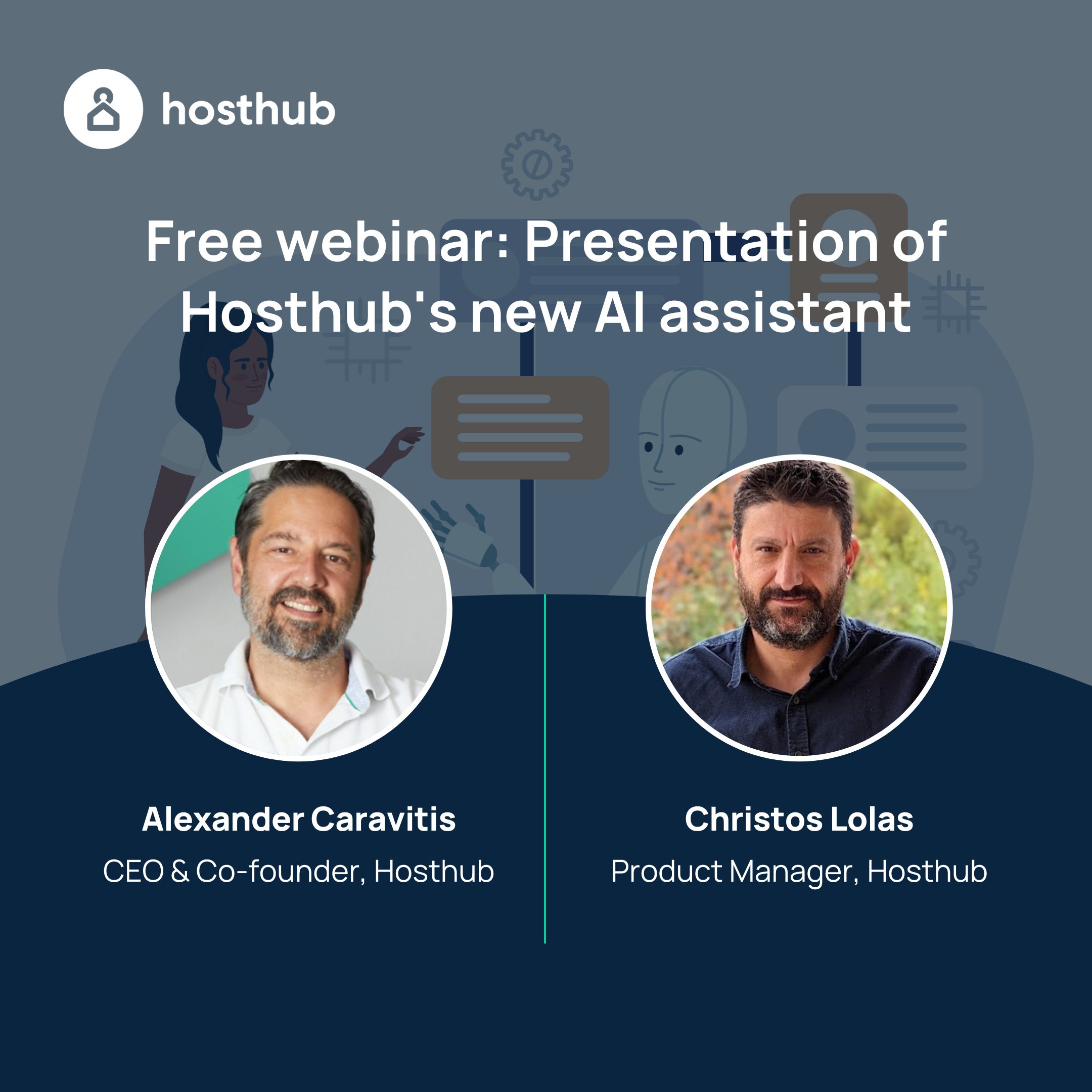 Webinar 03/10/2024: Presentation of Hosthub’s new AI assistant - Hosthub